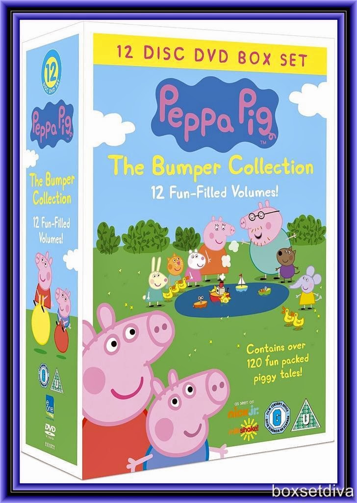 Peppa Pig - The Bumper Collection 12 Disc (Vol 1-16) - Tủ Sách Của Bạn